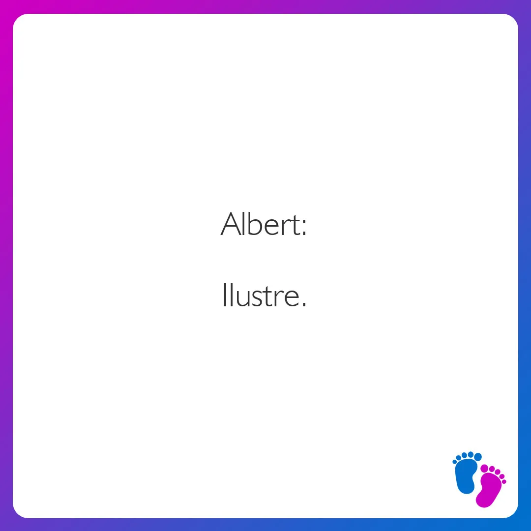 Albert | Significado, origem e curiosidades do nome