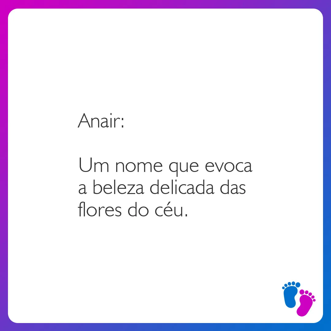 Anair | Significado, origem e curiosidades do nome