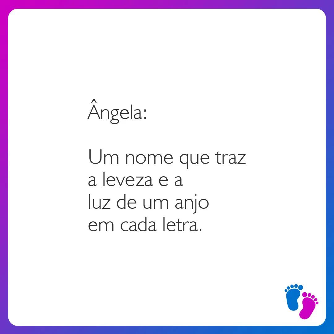 Ângela | Significado, origem e curiosidades do nome
