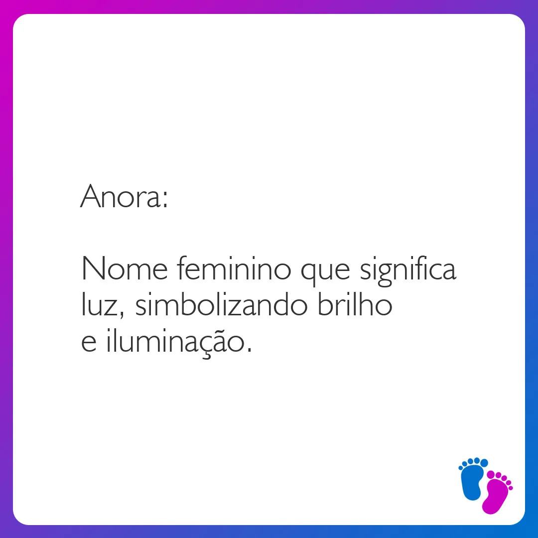 Anora | Significado, origem e curiosidades do nome