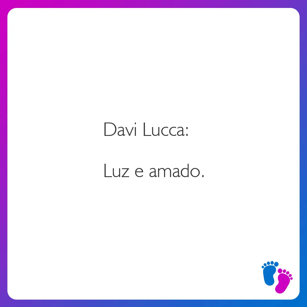 Davi Lucca | Significado, origem e curiosidades do nome