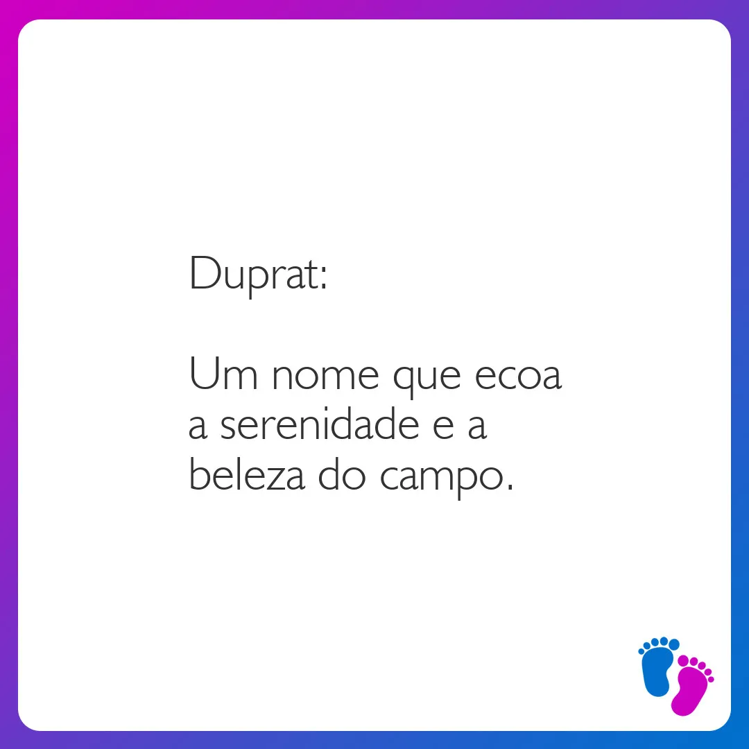 Duprat | Significado, origem e curiosidades do nome