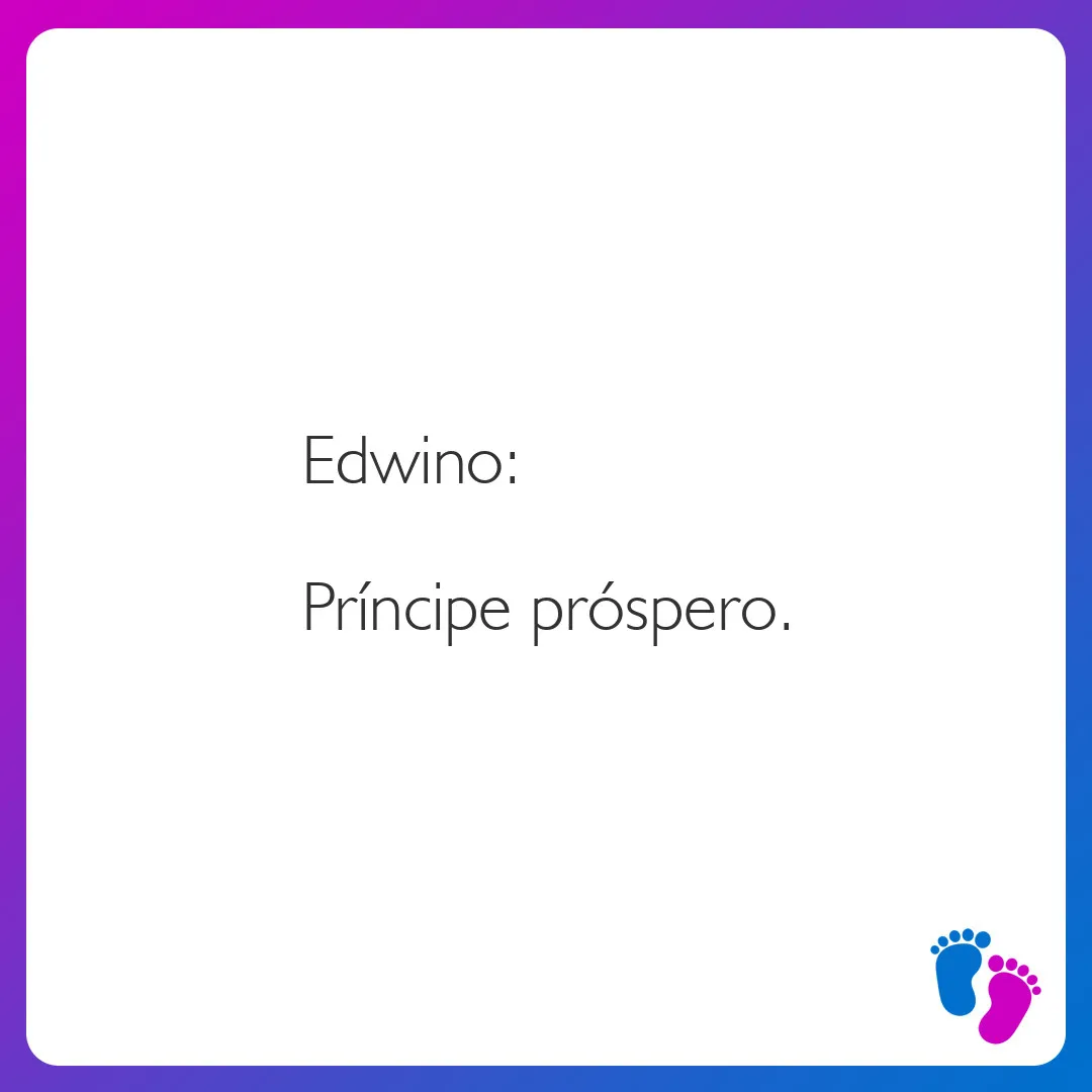 Edwino | Significado, origem e curiosidades do nome
