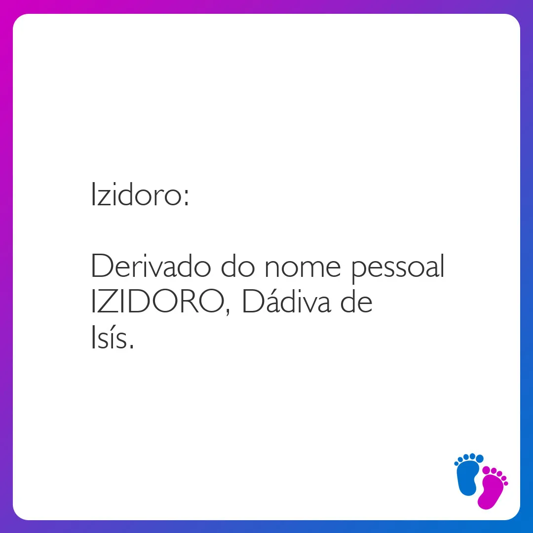 Izidoro | Significado, origem e curiosidades do nome