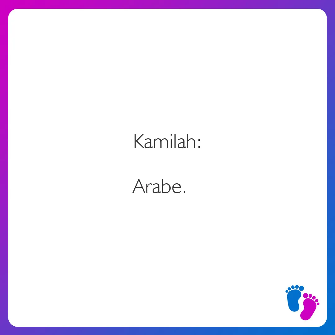 Kamilah | Significado, origem e curiosidades do nome