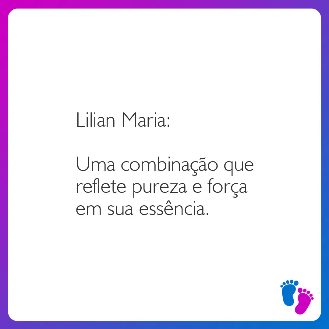 Lilian Maria | Significado, origem e curiosidades do nome