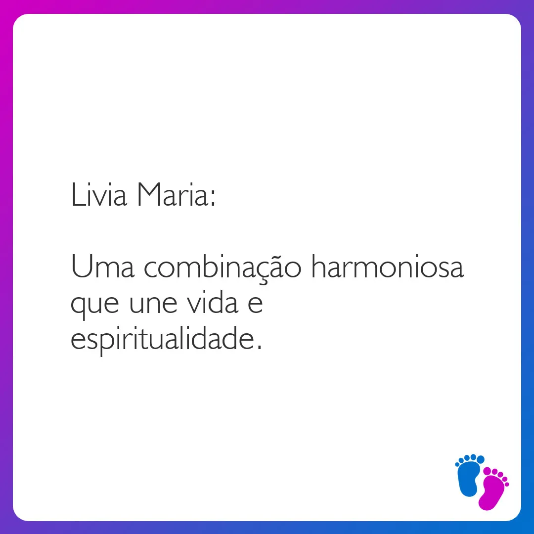 Livia Maria | Significado, origem e curiosidades do nome