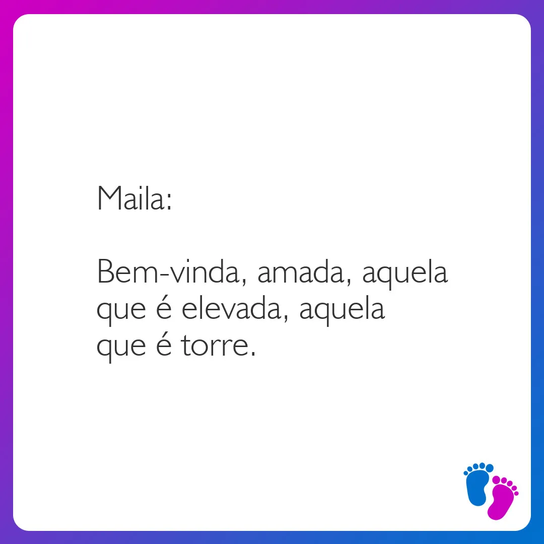 Maila | Significado, origem e curiosidades do nome