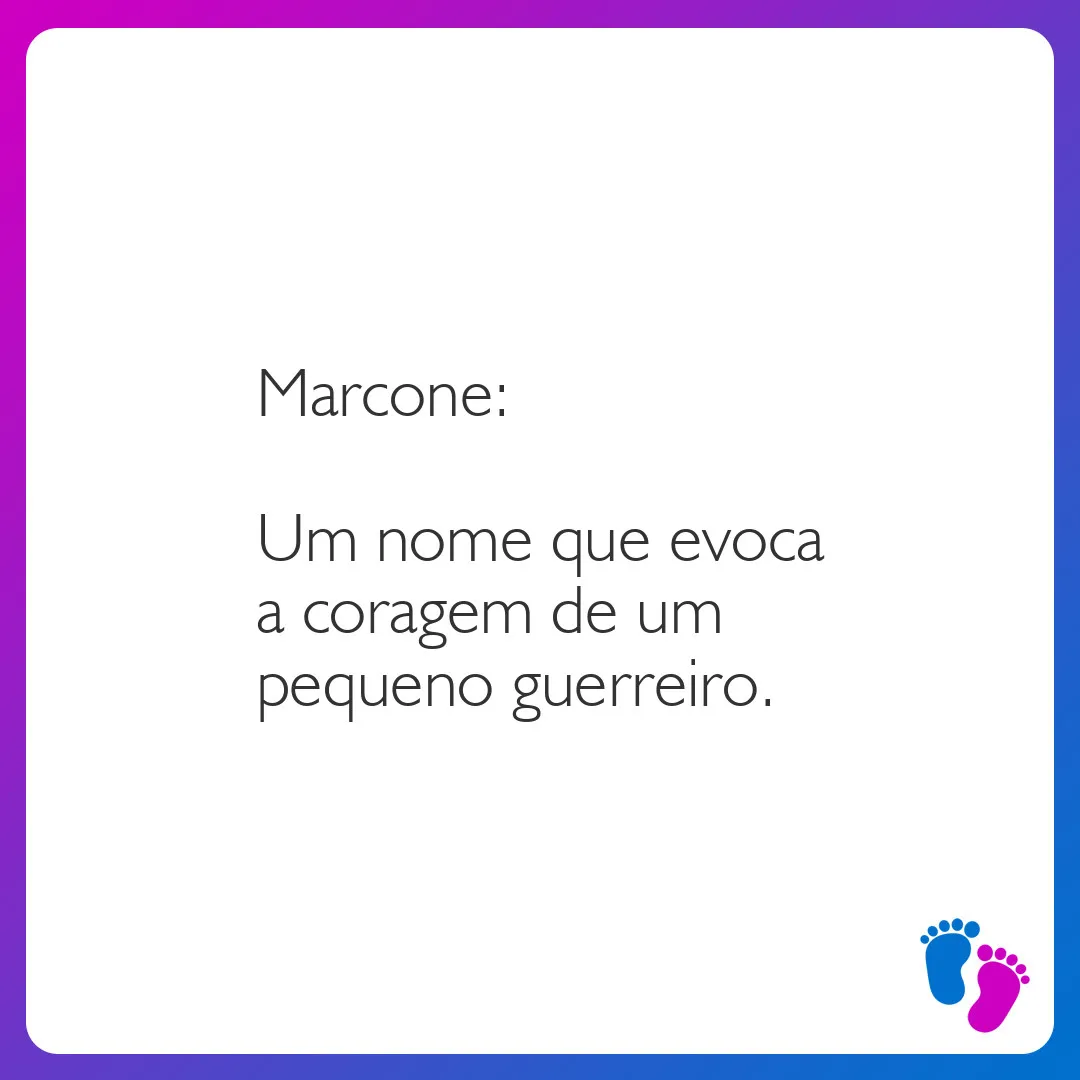 Marcone | Significado, origem e curiosidades do nome