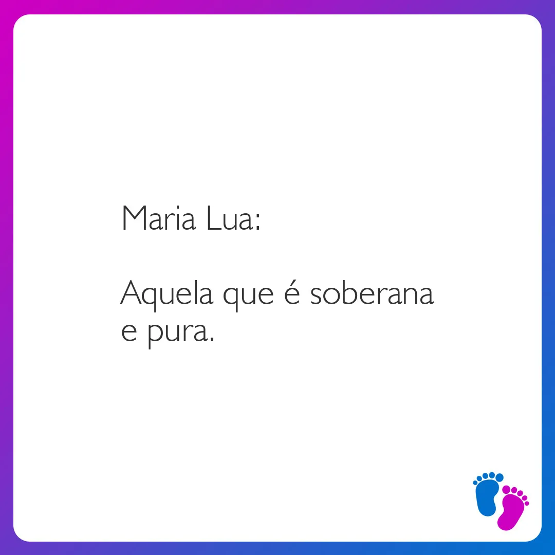 Maria Lua | Significado, origem e curiosidades do nome