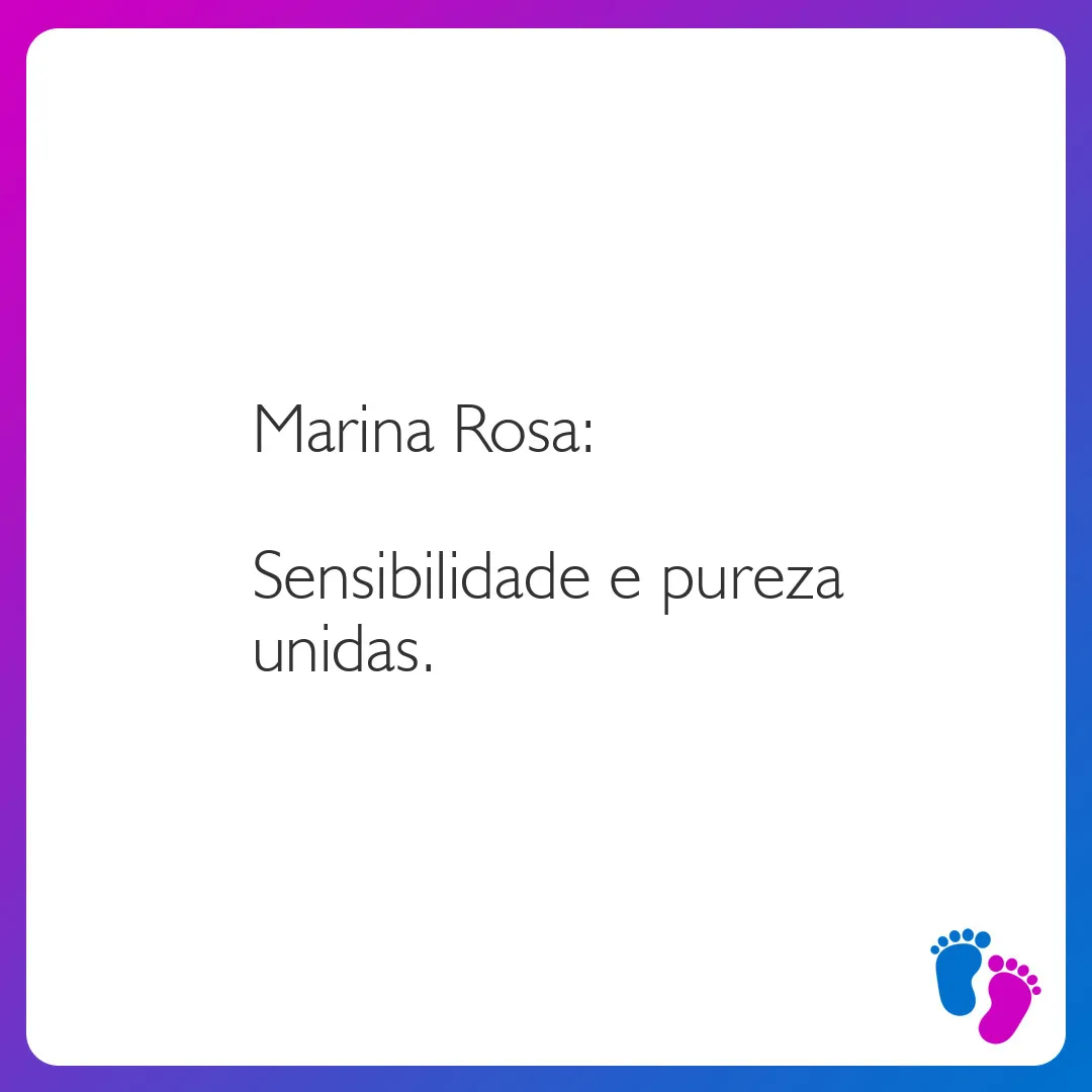 Marina Rosa | Significado, origem e curiosidades do nome