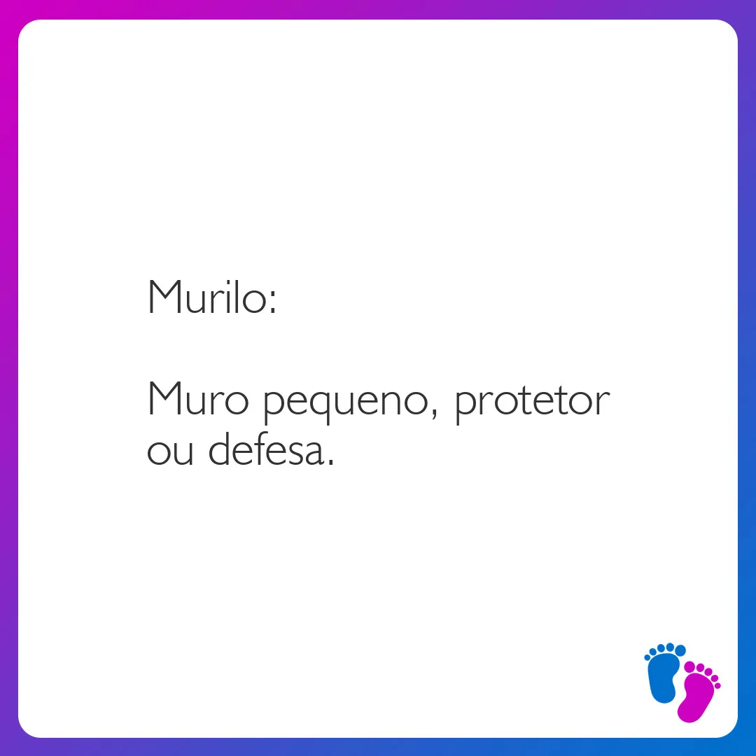 Murilo | Significado, origem e curiosidades do nome