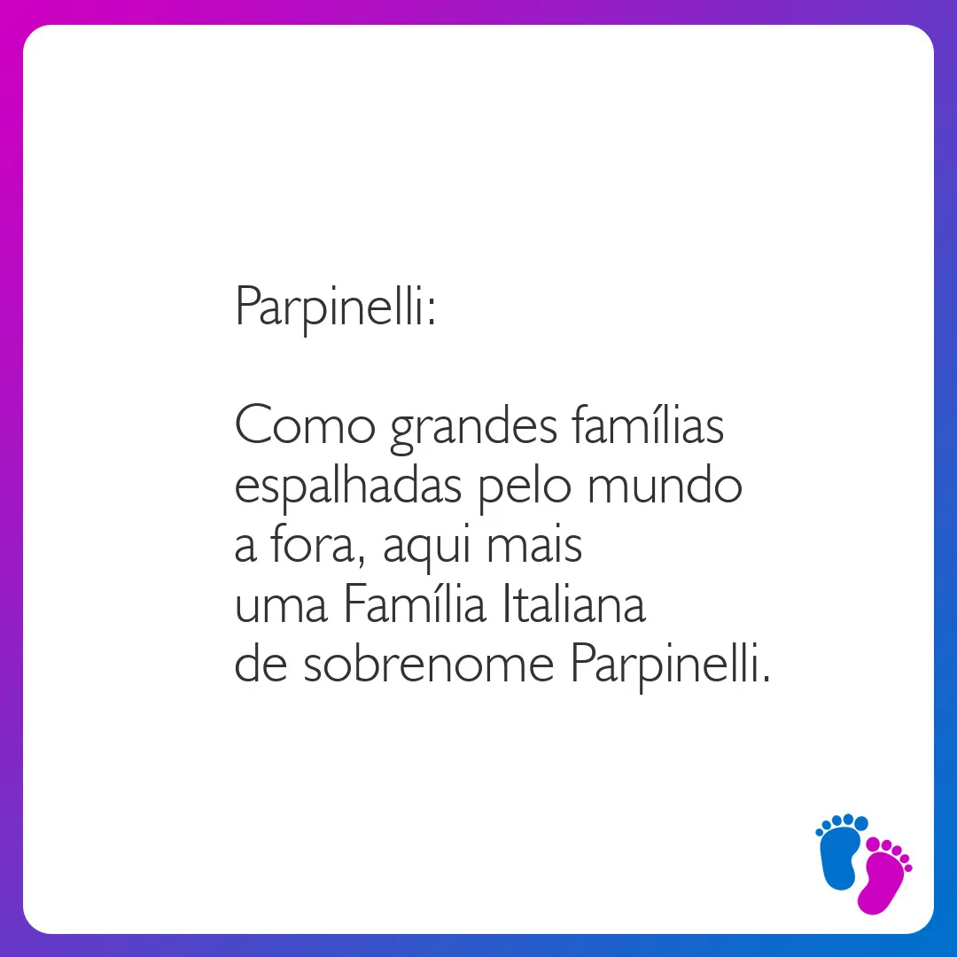 Parpinelli | Significado, origem e curiosidades do nome