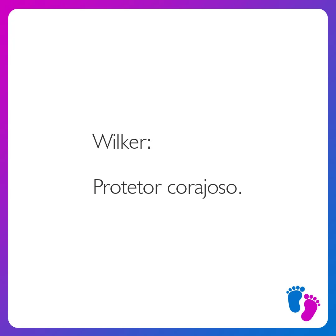 Wilker | Significado, origem e curiosidades do nome